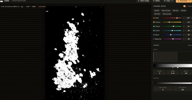 Easily Create Alpha Textures From Photos Using This...